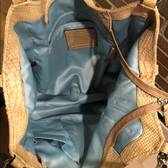 Coach | Bags | Coach Madison Python Bag | Poshmark